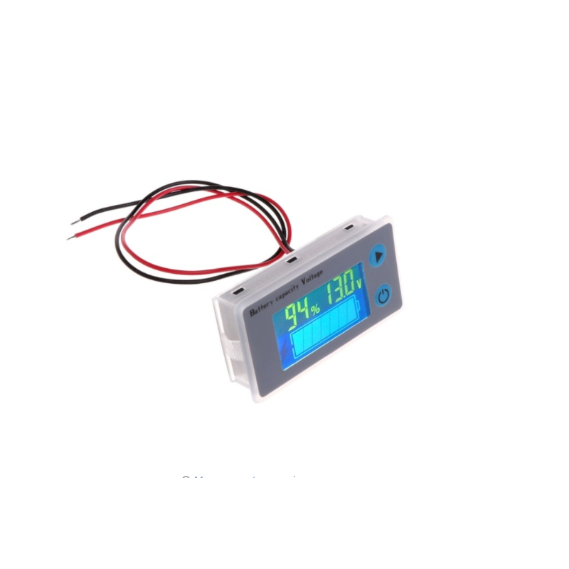 10-100V Universal LCD Car Battery Level, Capacity, Temperature Monitor ...