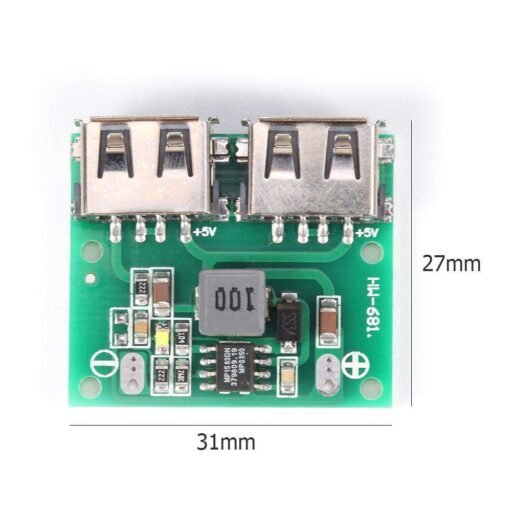 Dual USB Output 9V/12V/24V to 5V 3A DC-DC Car Charging Voltage ...