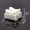 CH-2 Way Quick Push Type Lock Electric Wire Connectors Terminal (Pack ...