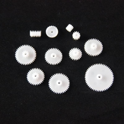 Plastic Shaft Crown Differential Gears DIY assorted kit – 11 kinds ...
