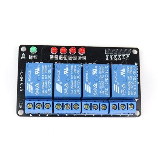 12V 4 Channel Relay Module - DarkOct02