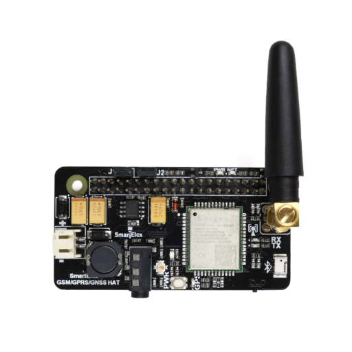 SmartElex GSM/GPRS/GNSS Bluetooth HAT for Raspberry Pi - DarkOct02