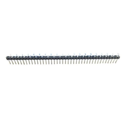 2.54mm 1×40 Pin Male Single Row SMT Header Strip (Pack of 5) - DarkOct02