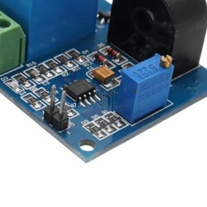 5A 12V Overcurrent Protection AC Current Detection Sensor Module - DarkOct02