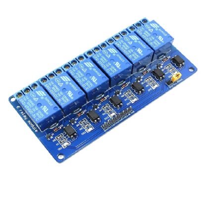5V 6 Channel Low Level Relay Module with Light Coupling - DarkOct02