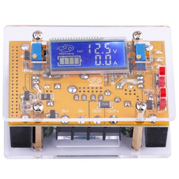 Dual Display 10A Power Adjustable Step-Down Constant-Voltage Constant ...