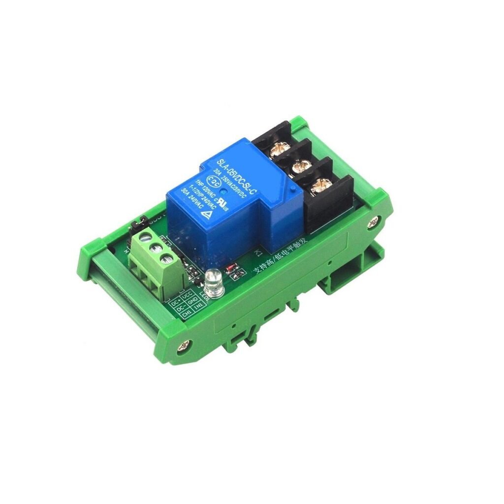 1 Channel Relay Module, 30A with Optocoupler, Isolation 5V Supports ...