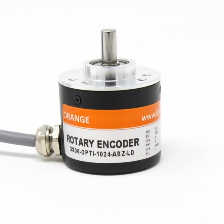Orange 1024PPR ABZ 3-Phase Incremental Optical Rotary Encoder - DarkOct02