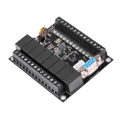 PLC Programmable Controller DC 24V Relay Module FX1N-20MR with Base Industrial Control Board ...
