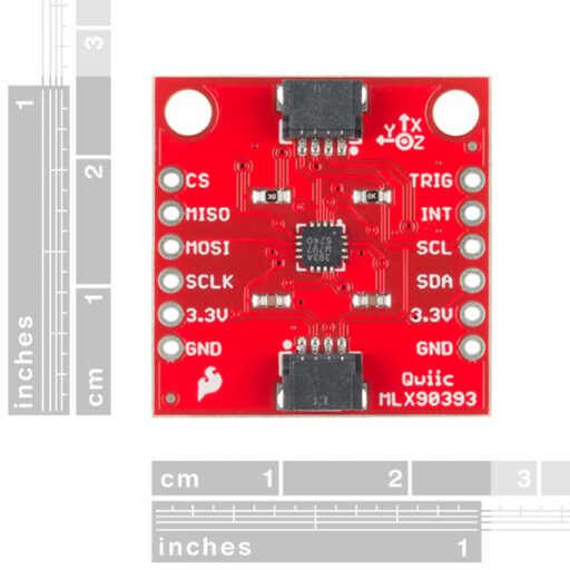 SparkFun MLX90393 Triple Axis Magnetometer Breakout Board - DarkOct02