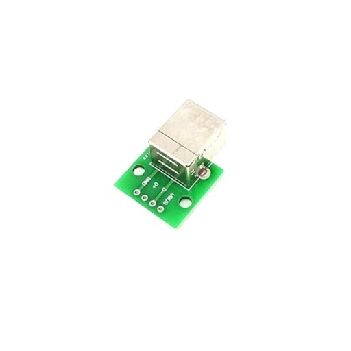 USB Type-B Female Head to DIP 4 pin Breakout PCB Module - DarkOct02
