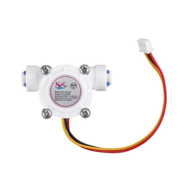 Water Flow Sensor YF-S402B 5-24V Flowmeter 0.3-6L/Min - DarkOct02